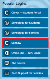 Seesaw - Seattle Public Schools