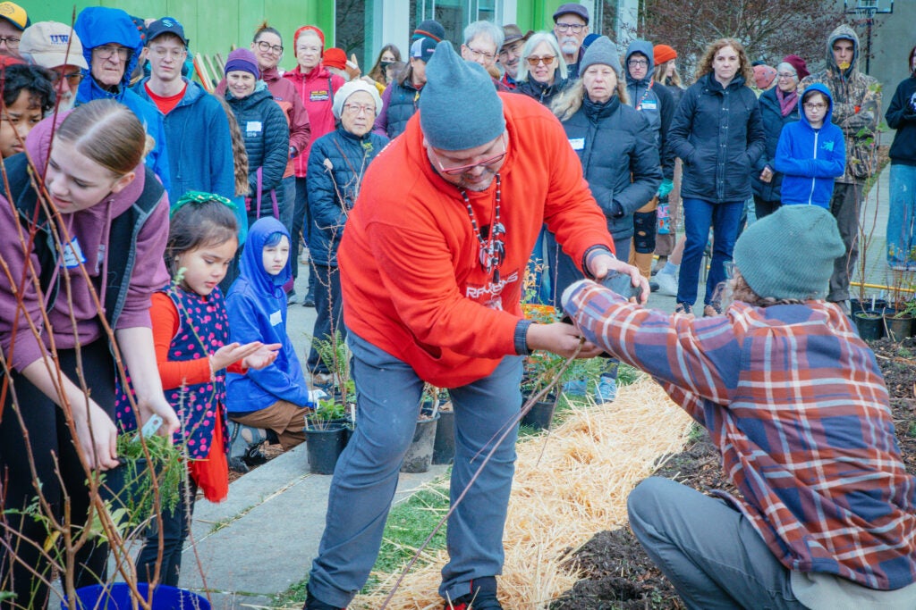First Mini Forest at Robert Eagle Staff - Seattle Public Schools