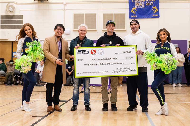Safeway, Seahawks and Pearl Jam Help Keep Washington Middle School ...