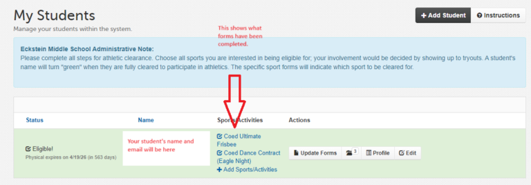 How to Use Final Forms - Eckstein Middle School