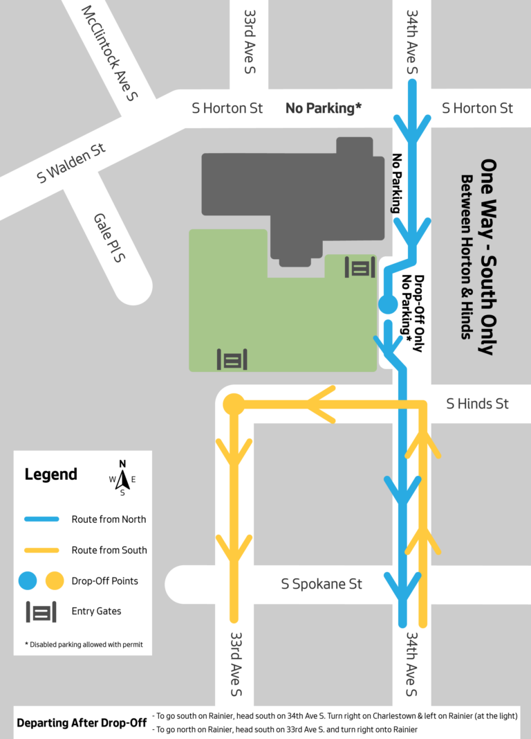 Directions and Map - John Muir Elementary School